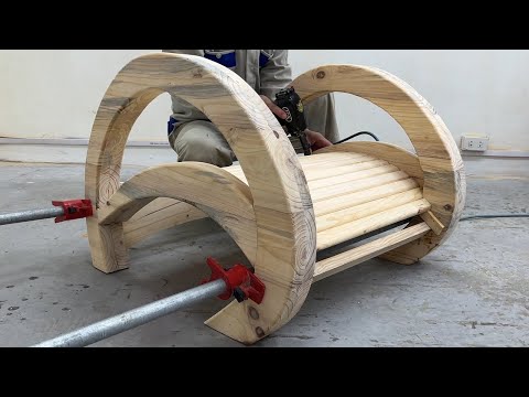 Amazing Woodworking Extremely Skillful Art Of Carpenter Creates Curves ...