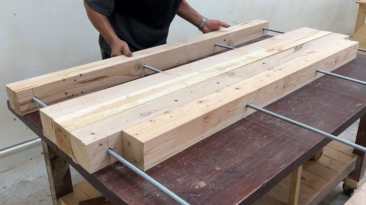 Amazing Woodworking Project From Old House Wood - Idea Build A Simple ...