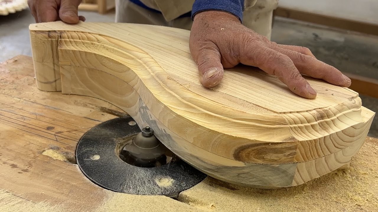 Amazing Woodworking Handicraft Skills Easy - Beautiful Table Building ...